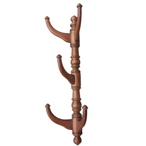 MCM Coat or Hat Rack Tell City Wood Wall Hanging, Pattern 3206 #48 ...