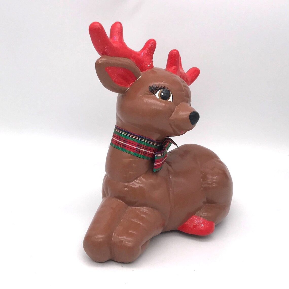 Vintage 1980s Hand Painted Kimple Mold Christmas Reindeer - Etsy