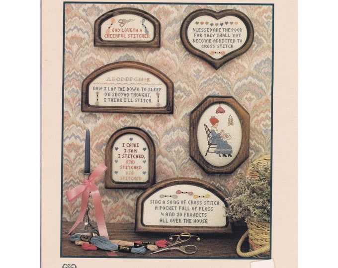 Vintage Cross Stitch Patterns, Misty Meadow by Starling Bradley and Ann ...