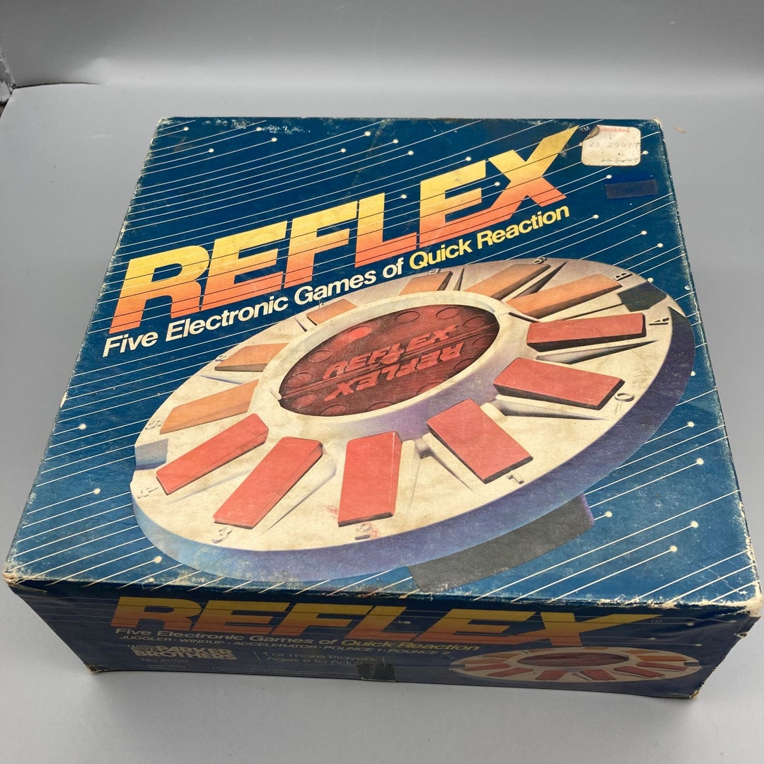 Vintage Reflex Electronic Game, Five Games of Quick Reaction, 1981 ...