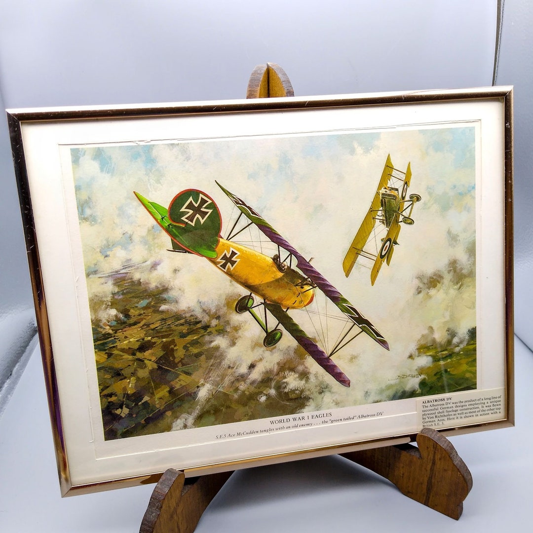 Encadré professionnellement Deneen World War I Eagles Series, SE5 Ace ...