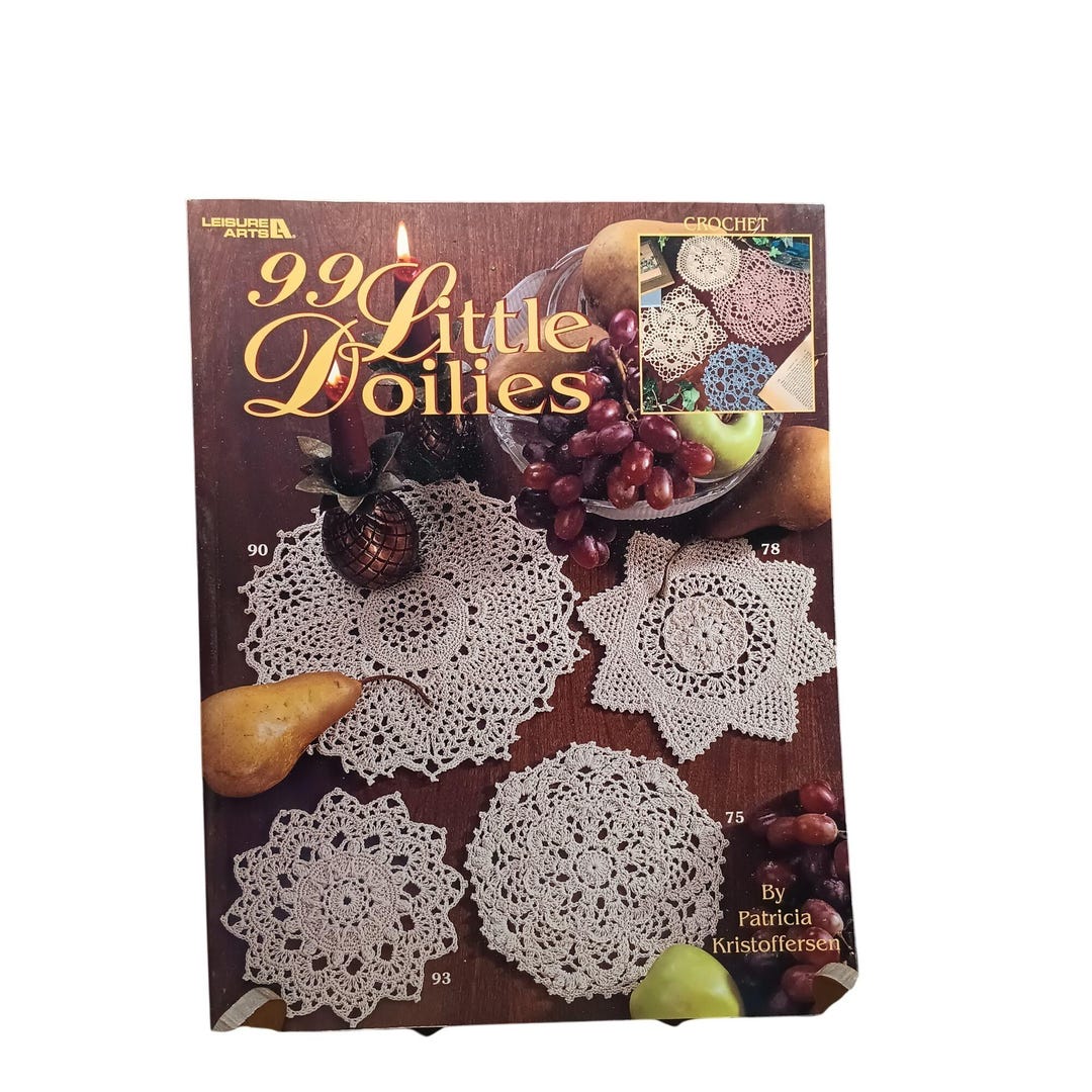 99 Little Doilies Crochet Pattern Book by Patricia Kristoffersen - Etsy
