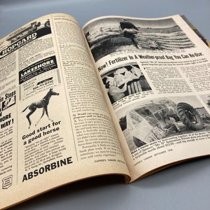 Vintage Cappers Farmer Magazine September 1958 - Etsy
