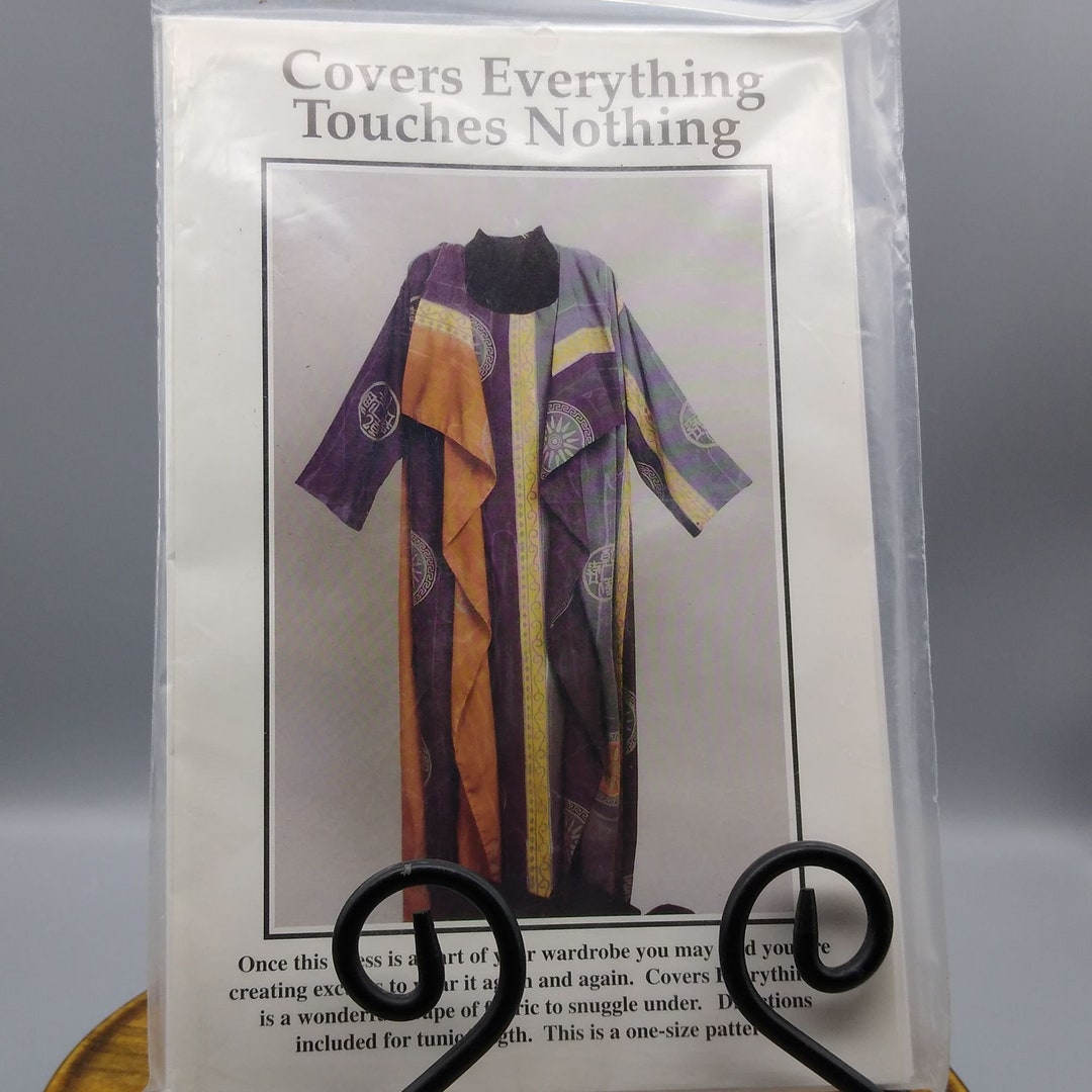 UNUSED Vintage Tunic Sewing CNT Pattern, 1996 Covers Everything Touches ...