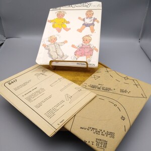 UNCUT Vintage Craft Sewing PATTERN Simplicity 8417, Wardrobe Clothes ...