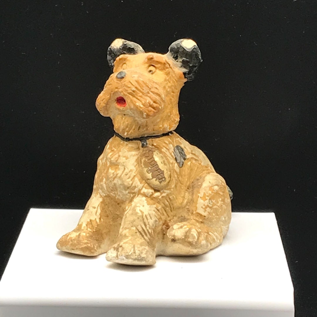 Vintage American Brakeblok Mascot Stopper the Dog Chalkware - Etsy