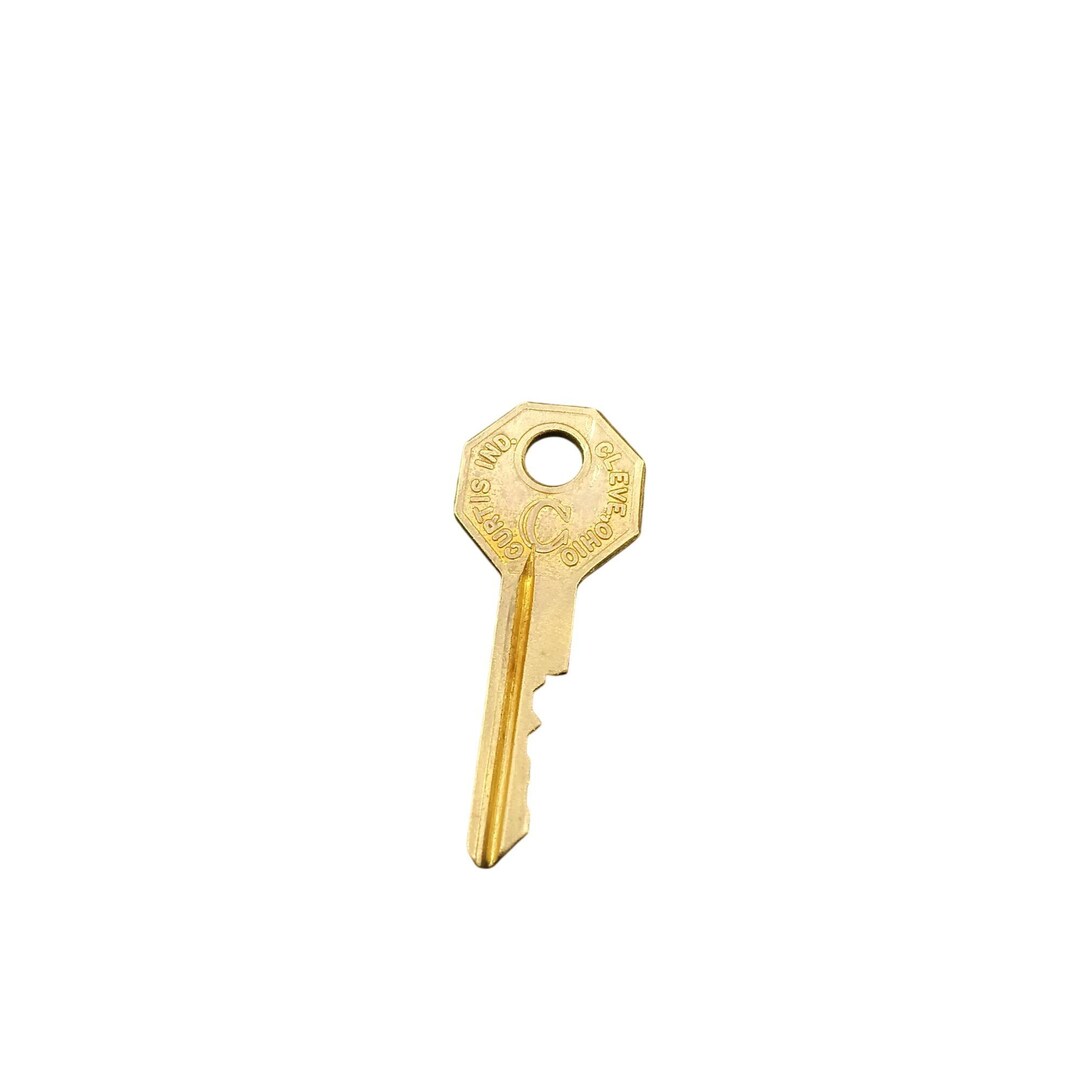 Vintage Brass Curtis Key B10 Octagon Head - Etsy