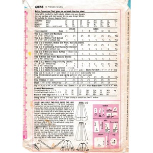 Vintage Sewing PATTERN Simplicity 6828, Girls Halloween Costumes 1974 ...