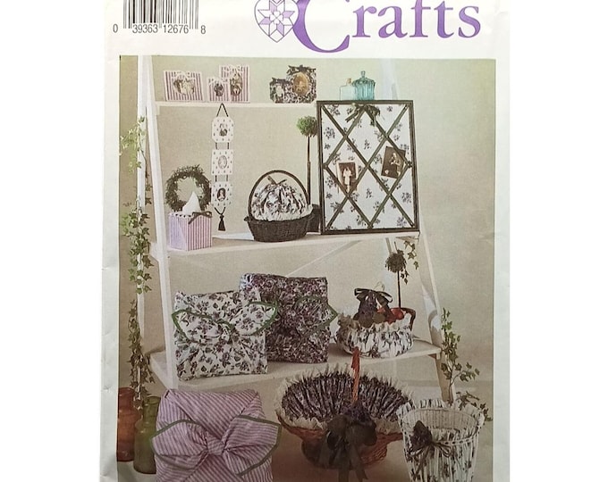 UNCUT Simplicity Crafts 7869 Vintage Sewing Pattern for Home Decor ...