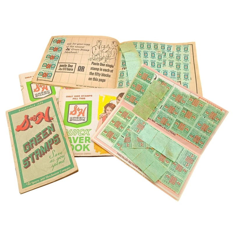S and H Green Stamps - Etsy