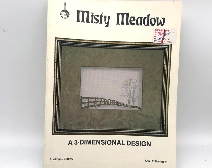 Vintage Cross Stitch Patterns, Misty Meadow by Starling Bradley and Ann ...