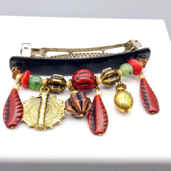 Retro tribal dangles hair - Gem