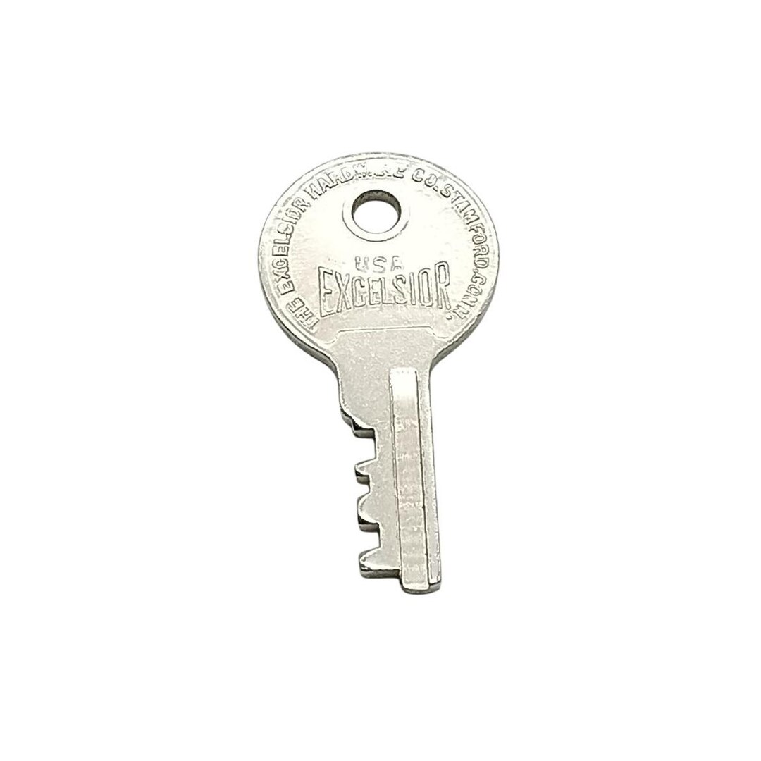 Excelsior Vintage Key 482 USA Silver Metal Collectible - Etsy