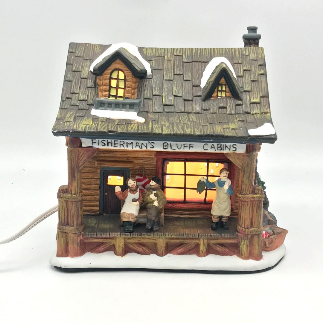 Vintage Santa's Workbench Collection Fisherman's Bluff Cabins, Interior ...