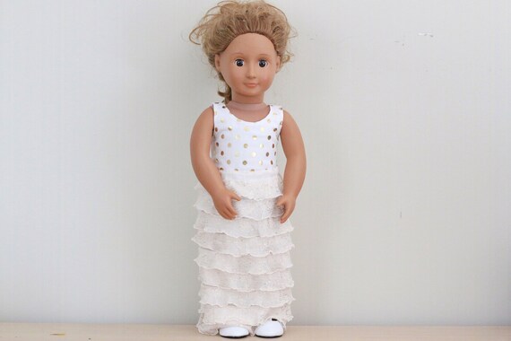 Polka Dot Doll Top Flutter Doll Skirt Handmade Doll Clothes | Etsy