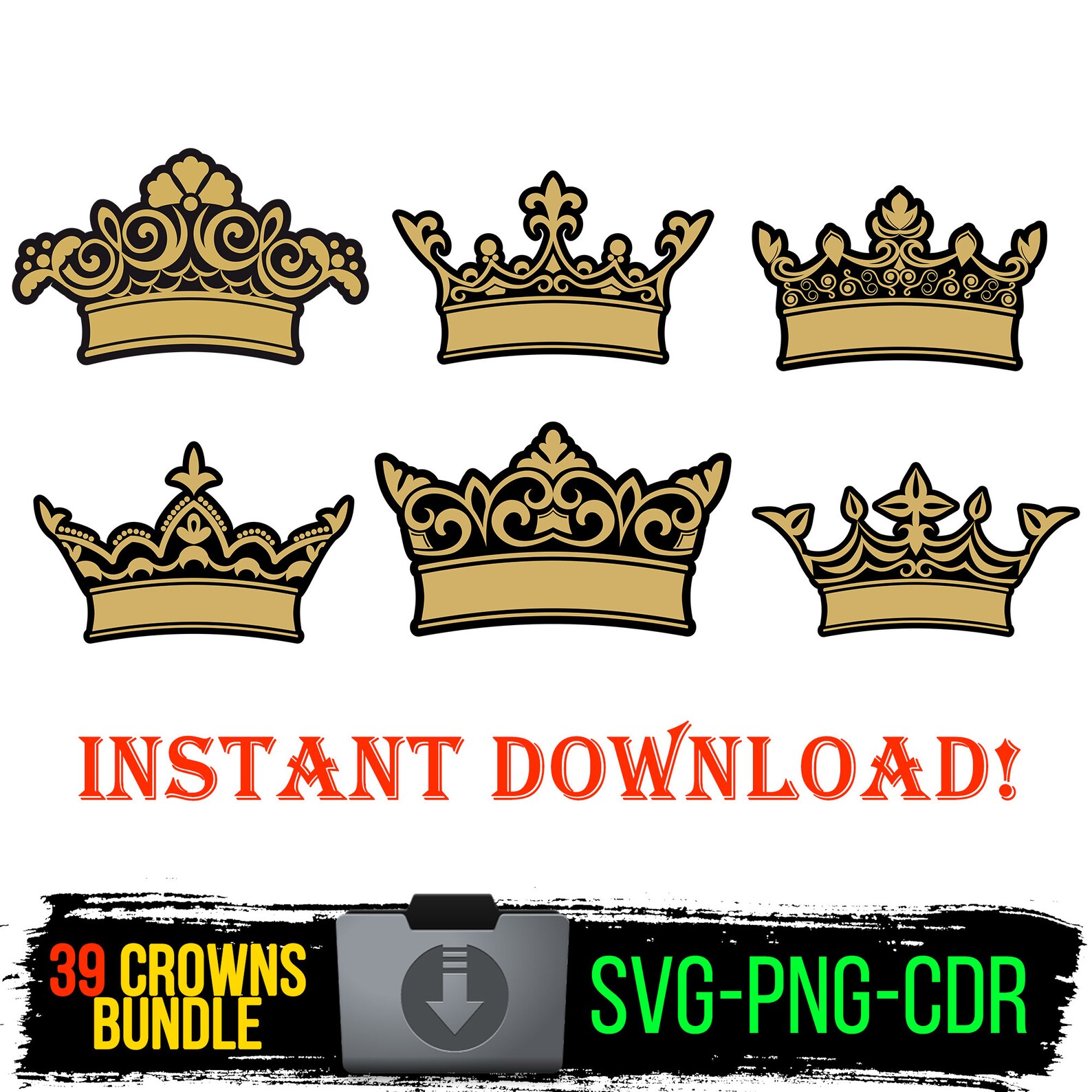 Royal Crown Svg Princess Crown Svg Crowns Svg King Crown - Etsy