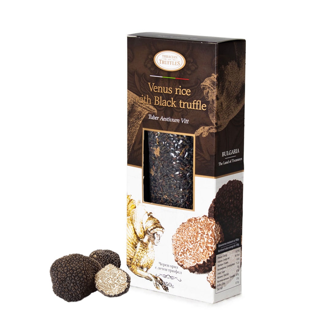 Black Truffle Black Imperial Rice Rich in Antioxidants, Fibres, Vitamin ...