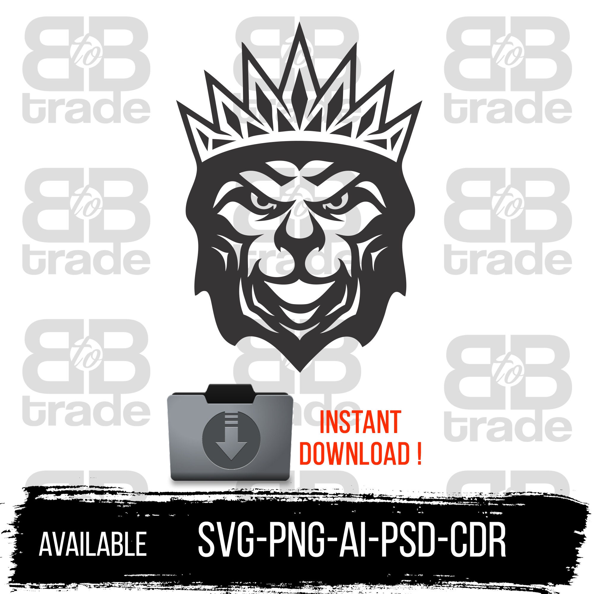 Lion Head Png Lion Head Jpg Lion Digital Animals Png - Etsy