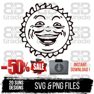 Sun Svg Suns Svg Cricut Sun Svg Sun Png Suns Png Sun - Etsy