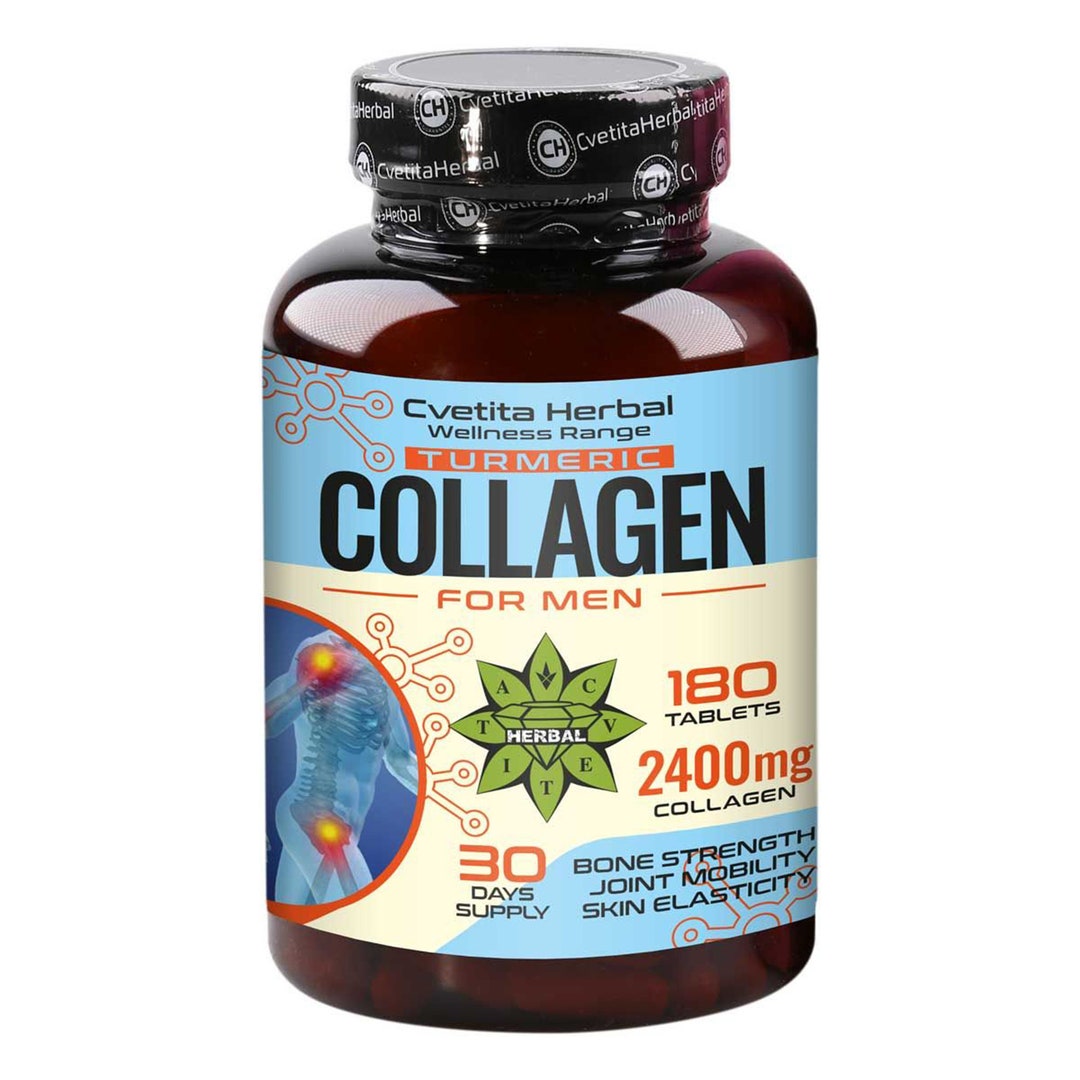 Collagen Tablets With TURMERIC and Vitamin C, Collagen, Collagen for ...