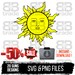 Sun Svg Suns Svg Cricut Sun Svg Sun Png Suns Png Sun - Etsy