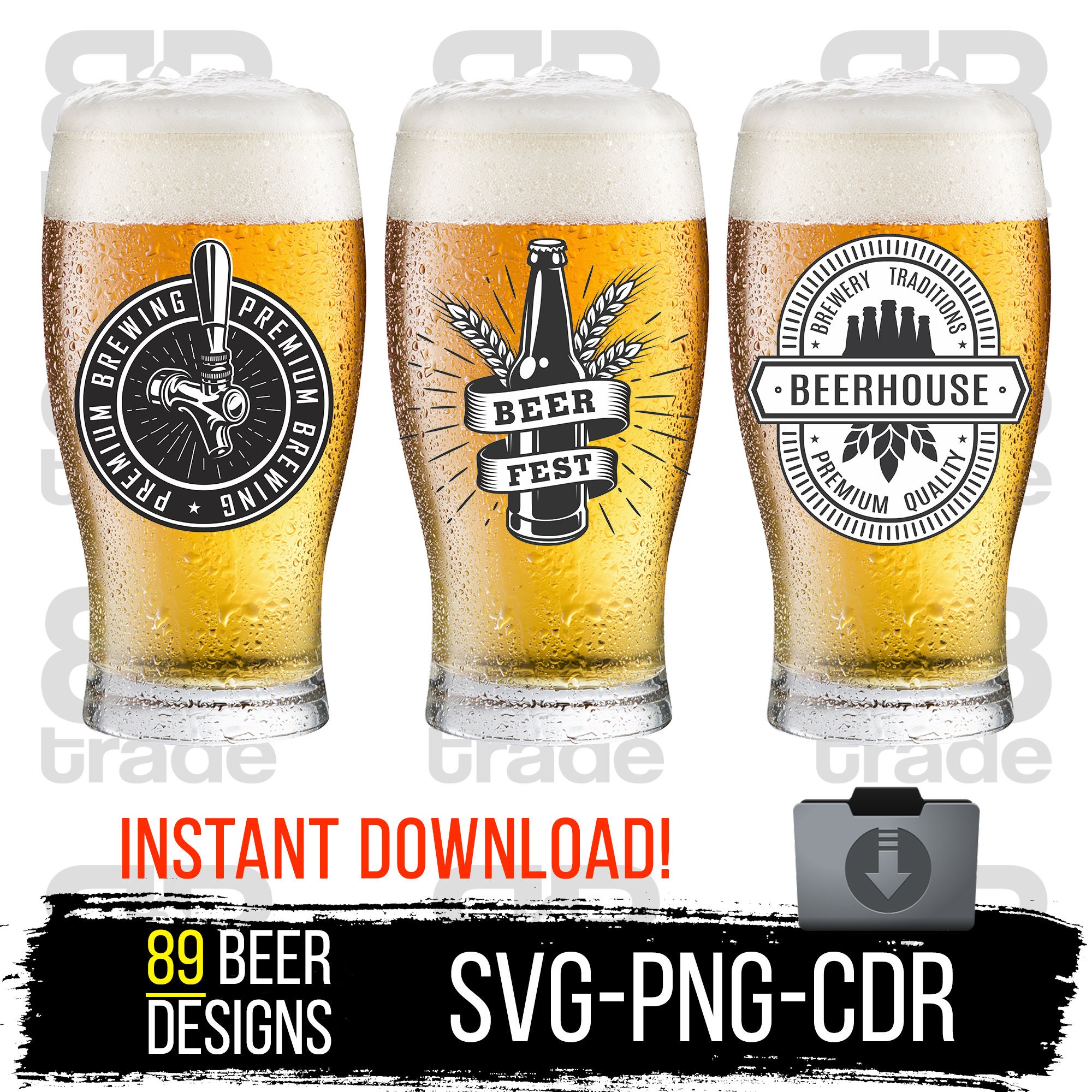 Beer Svg Bundle Beer Mug Svg Cheers Svg Beer Vector Pint - Etsy Canada