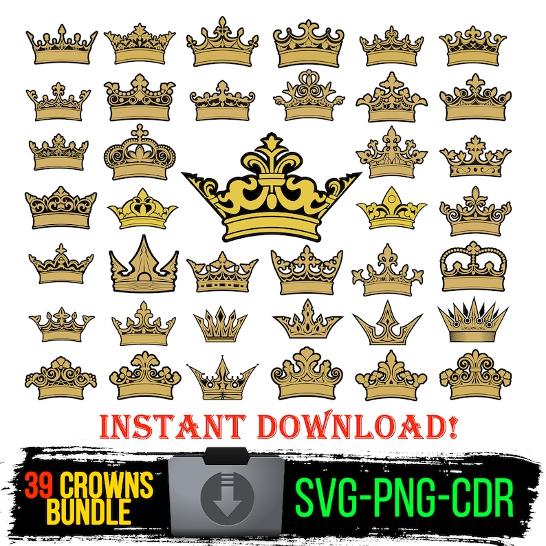 Royal Crown Svg Princess Crown Svg Crowns Svg King Crown - Etsy