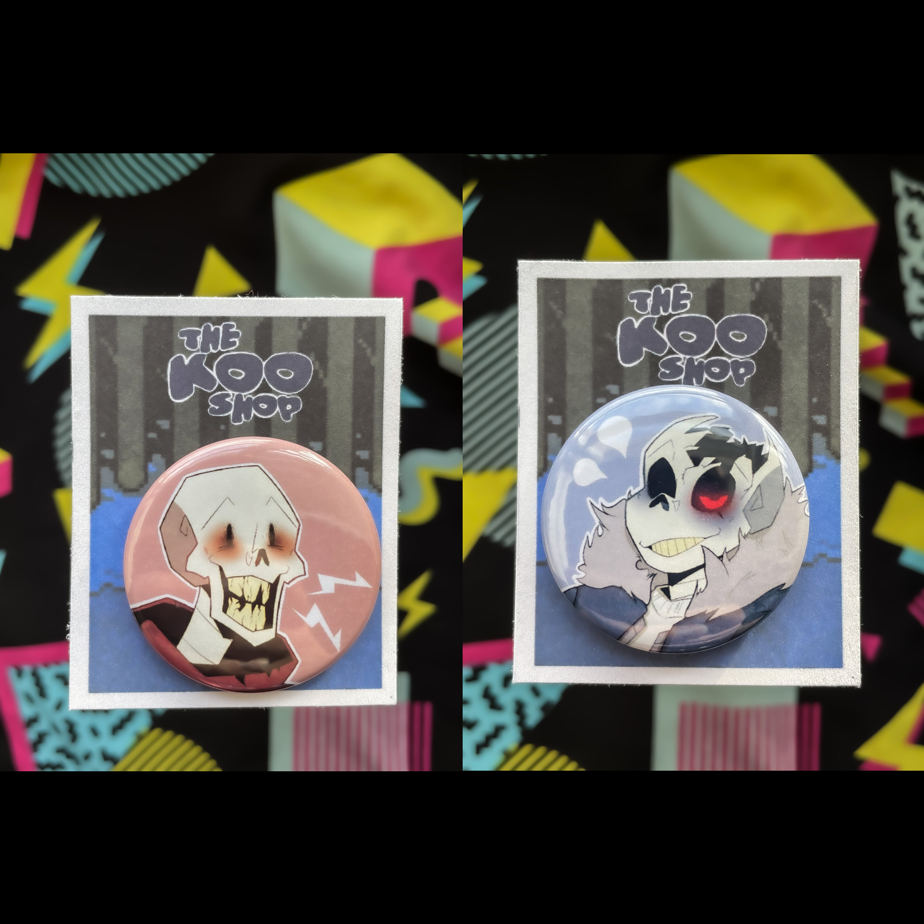 Undertale Sans and Papyrus au's 1.5 Inch Buttons/pins - Etsy