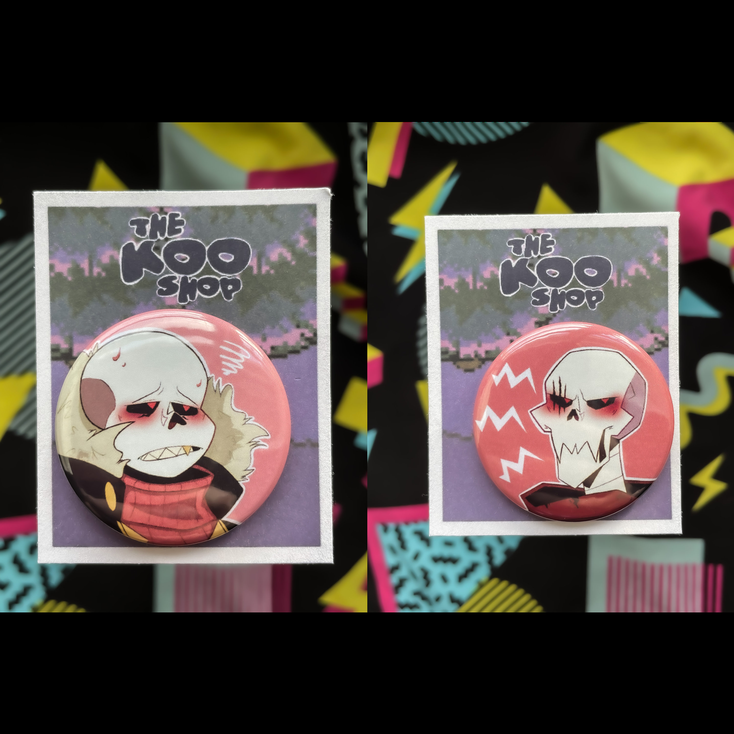Undertale Sans and Papyrus au's 1.5 Inch Buttons/pins - Etsy
