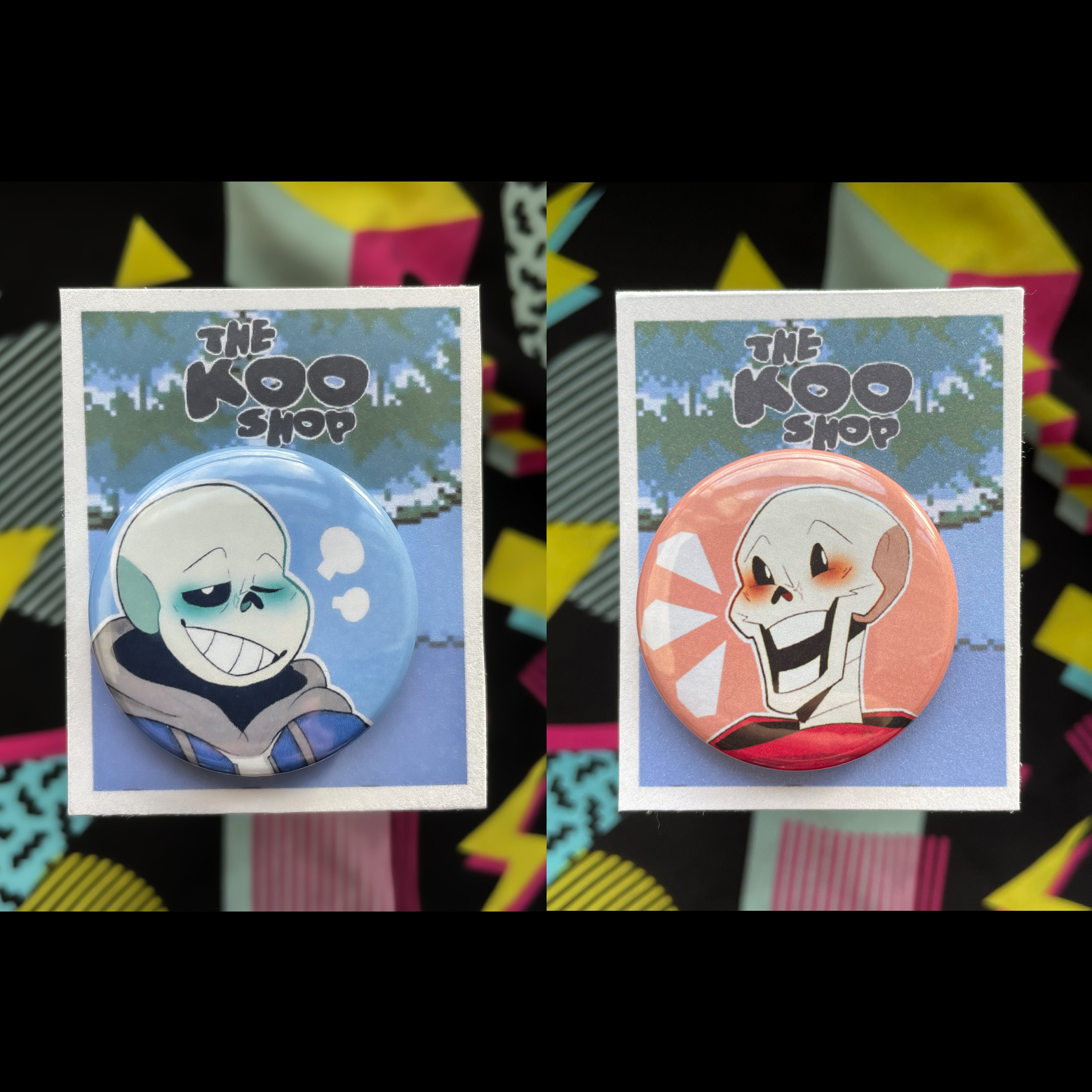 Undertale Sans and Papyrus au's 1.5 Inch Buttons/pins - Etsy