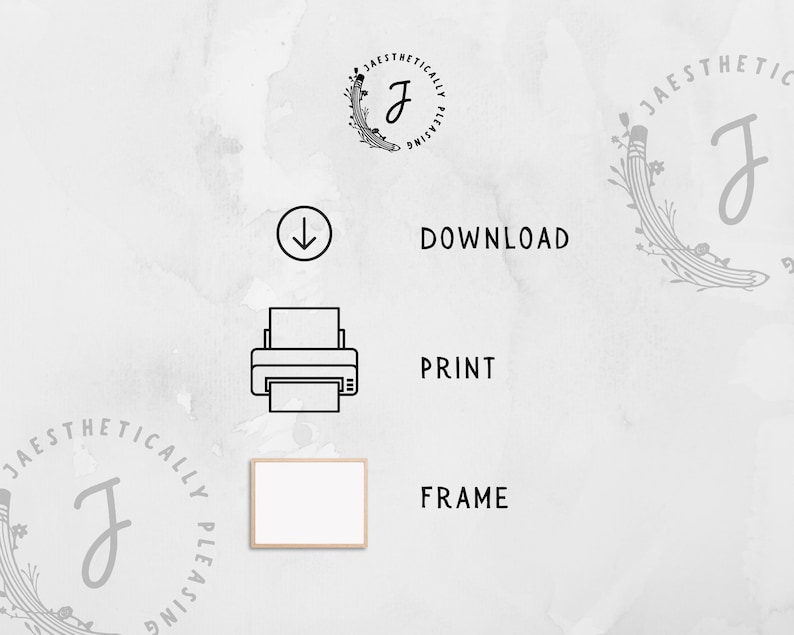 Printable Boho Bundle Poster Prints Bohemian Digital - Etsy