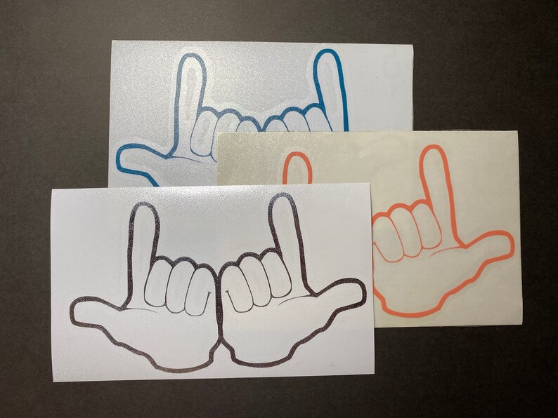 Gang Gang Hands Hand Sign Car Decal Truck Decal Car Window Sticker - Etsy