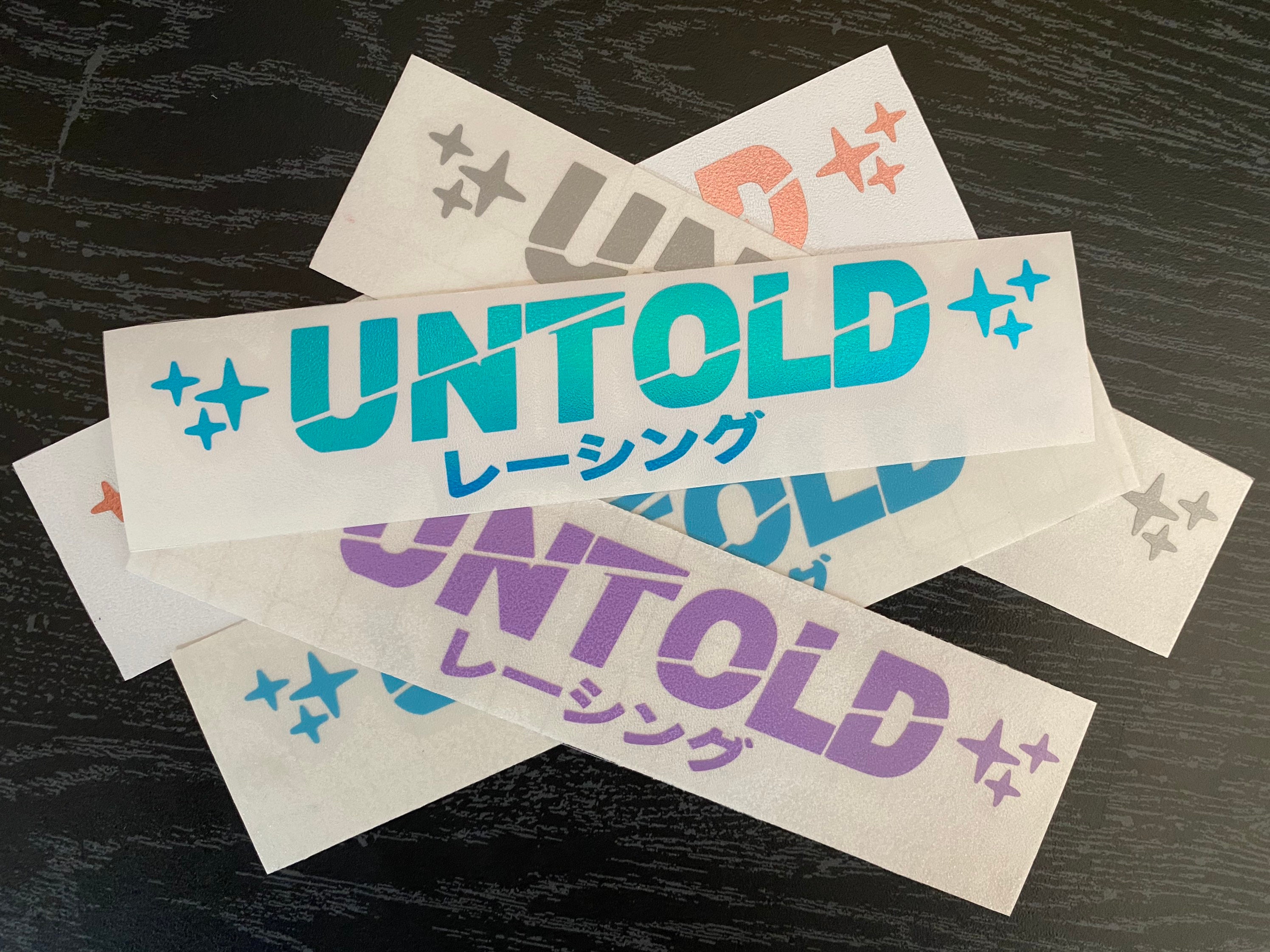 Untold Love Car Decal Truck Decal Car Window Sticker - Etsy