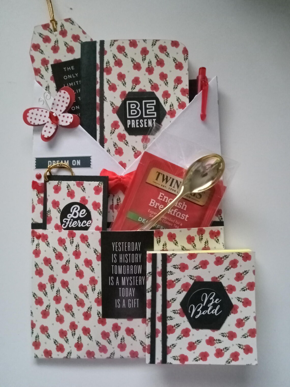 Mini Notepad Gift Set, Journal Starter Kit With Mini Composition Book ...