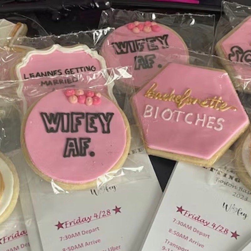 Rose Gold Cookies - Etsy