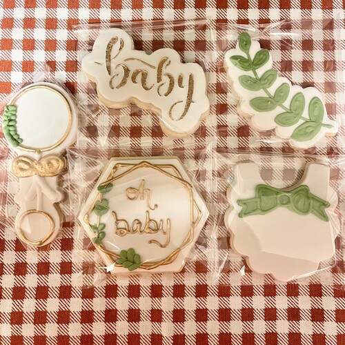 Neutral Baby Shower Cookies - Etsy