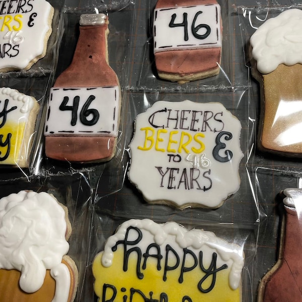 Beer Cookies - Etsy