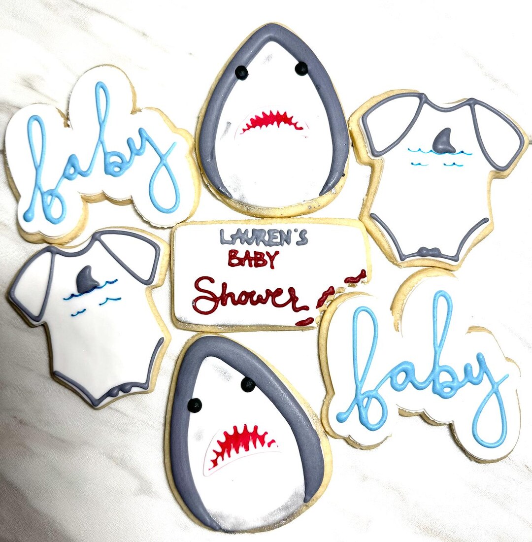 Jaws Movie Inspired Custom Sugar Cookies - Etsy