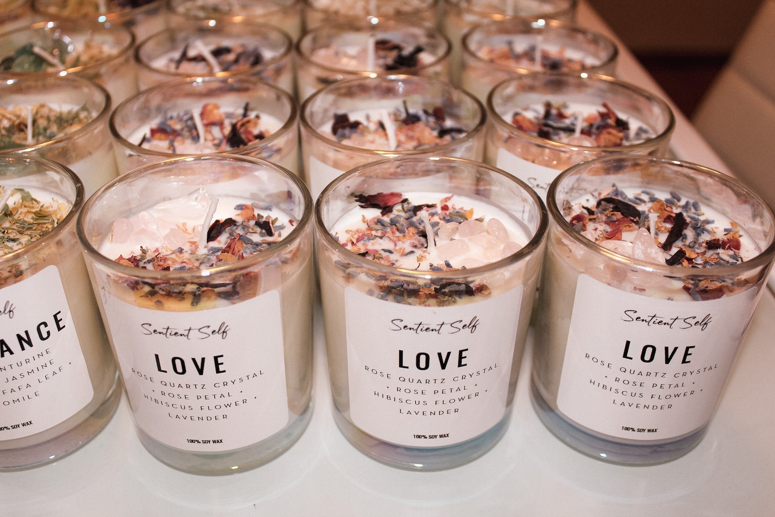 Herbal Intention Candles Scented Intention Candle - Etsy