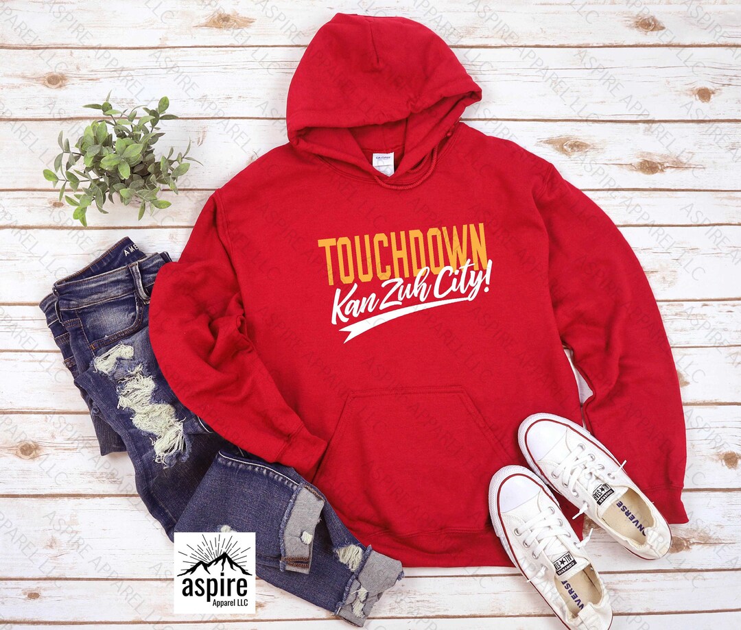 Touchdown Kan Zuh City Hoodie - Etsy