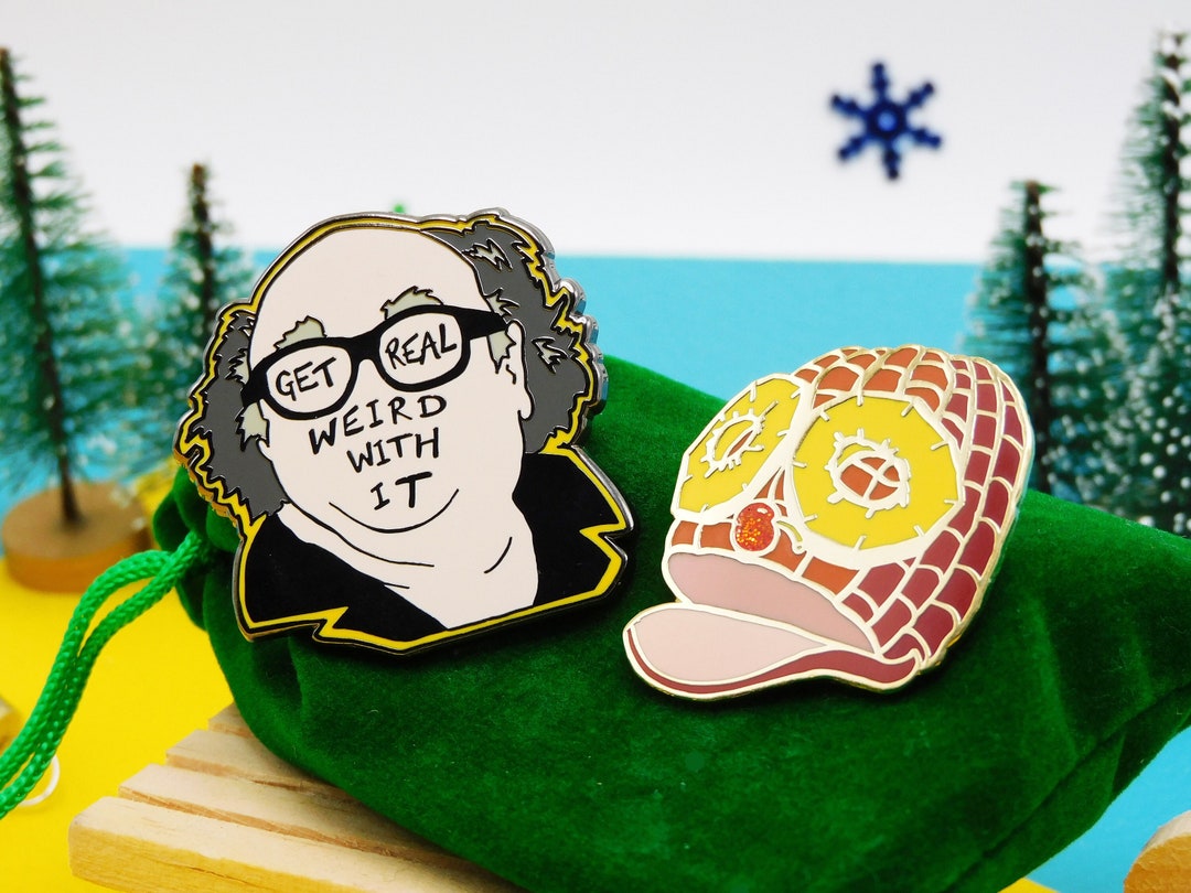 Frank & Rum Ham Enamel Pin Badge Set, Lapel Pins, Set of 2 - Etsy