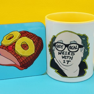 Always Sunny Frank Rum Ham Mug and Coaster Gift Set | Etsy