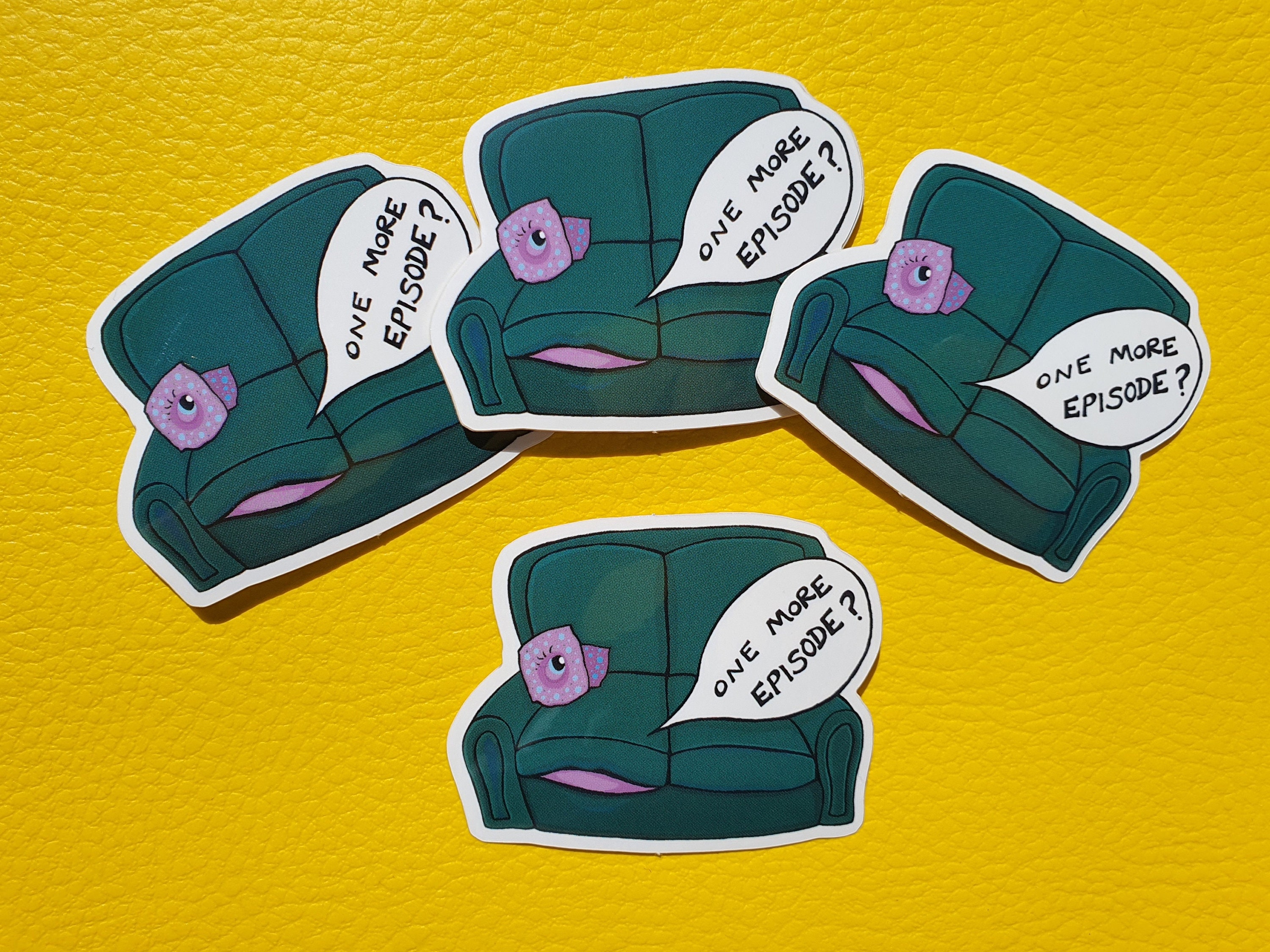 Procrastination Sticker Sets waterproof vinyl stickers cute | Etsy