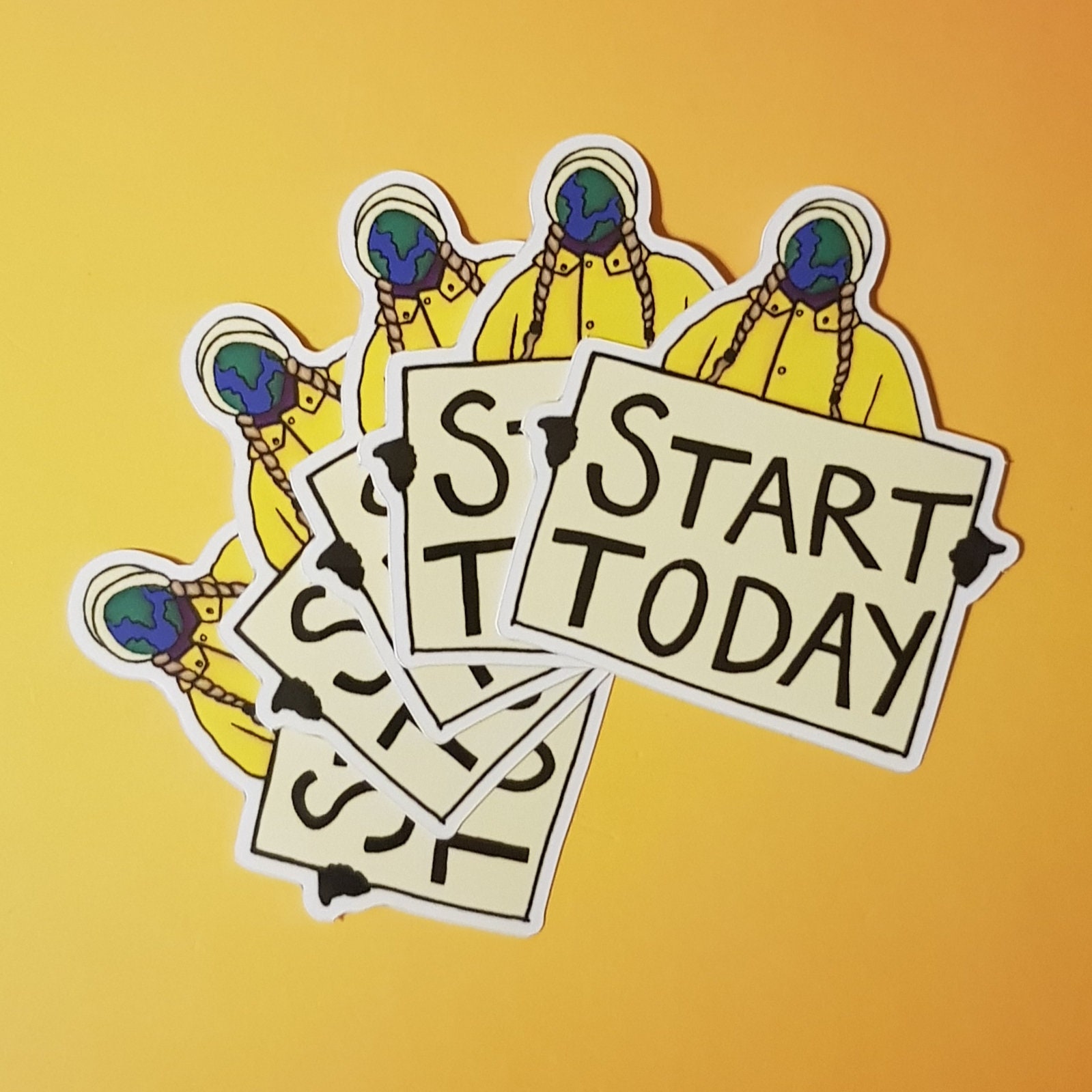 Greta Thunberg Stickers Fridays for Future Climate Action - Etsy UK