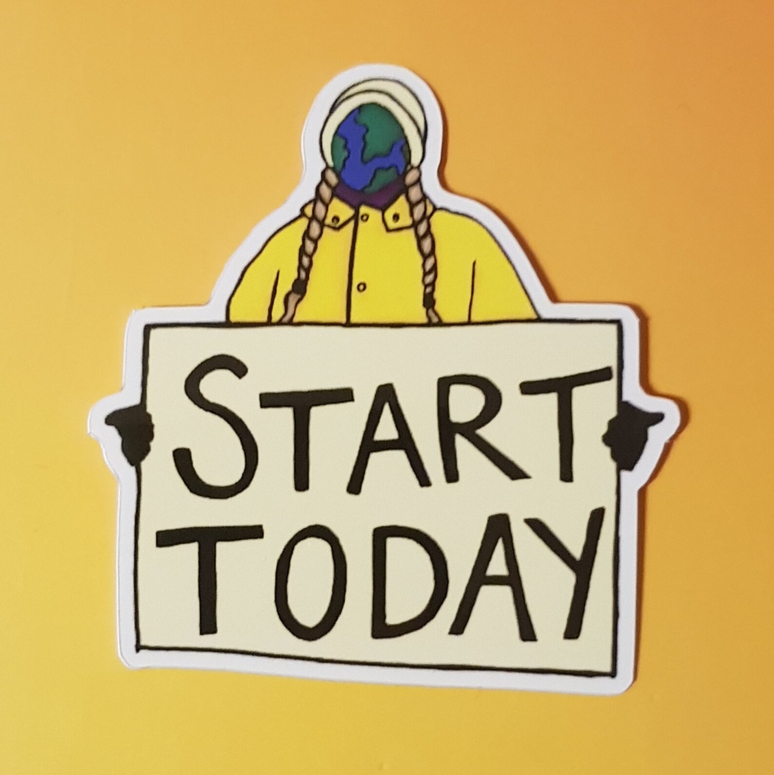 Greta Thunberg Stickers Fridays for Future Climate Action - Etsy UK