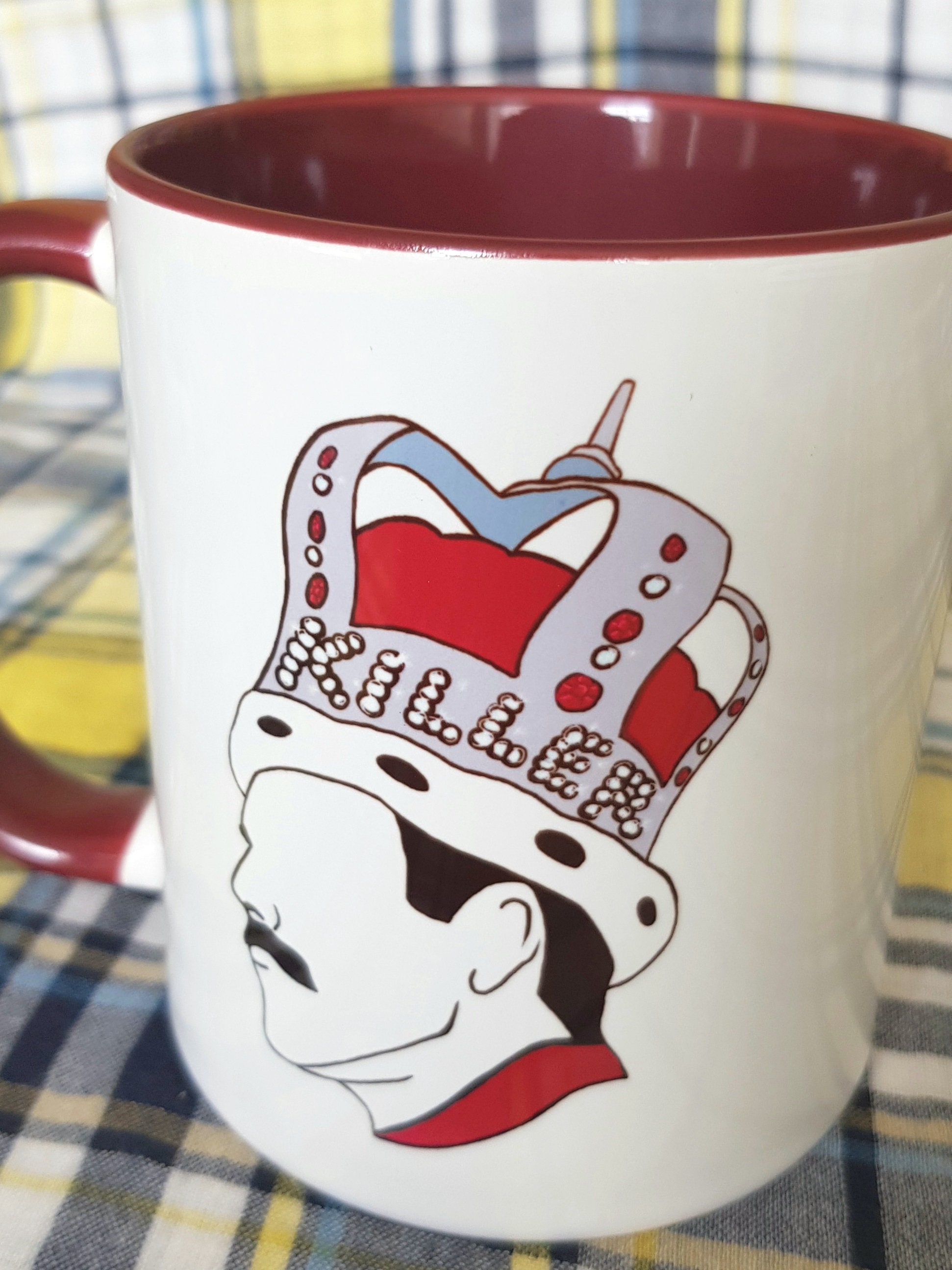 Freddie Mercury Mug Queen Band Killer Queen Gift Mugs LGBTQ | Etsy