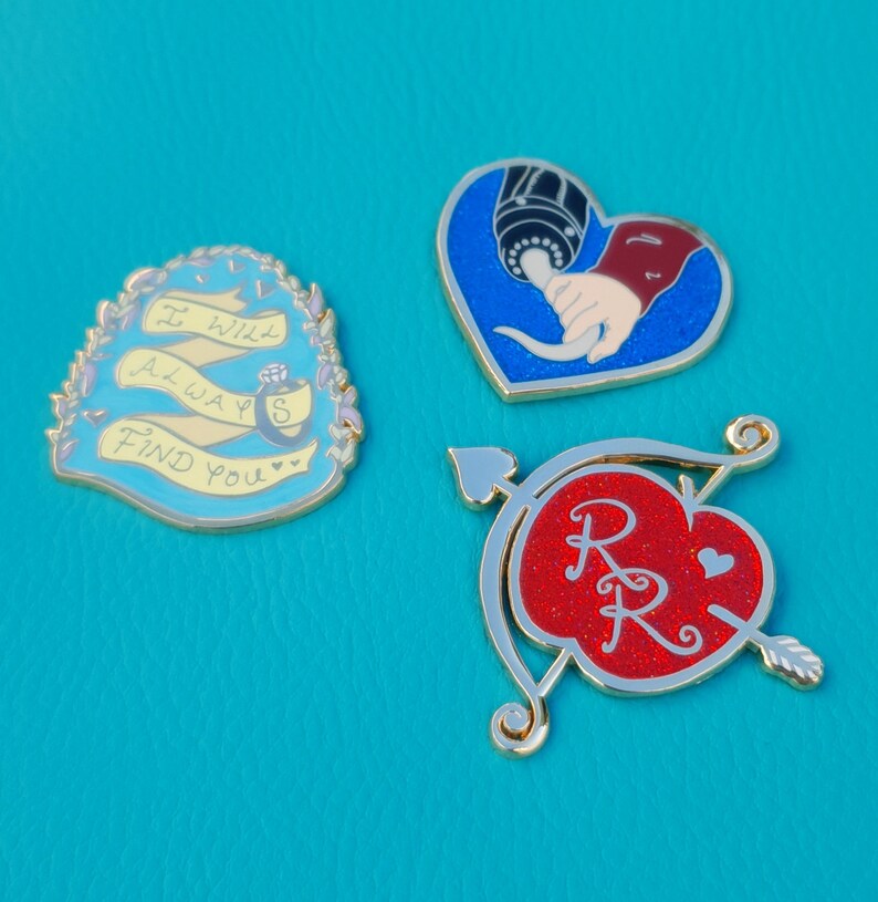 Once Upon a Time Enamel Pin Badges Ouat Love Pins Hook - Etsy UK
