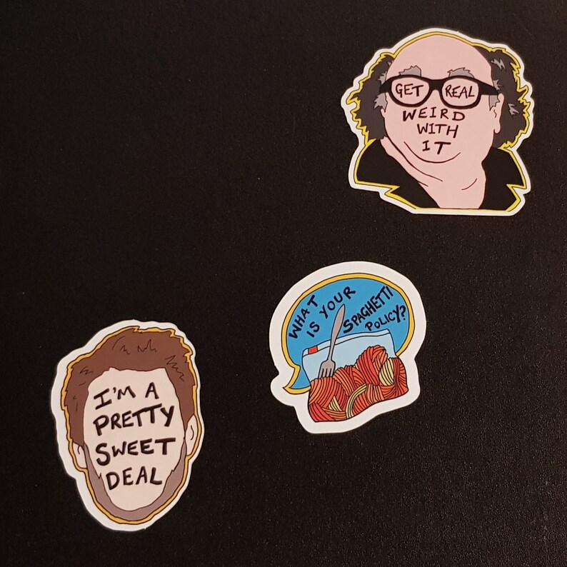 Always Sunny Frank Reynolds Vinyl Stickers Laptop Decals | Etsy