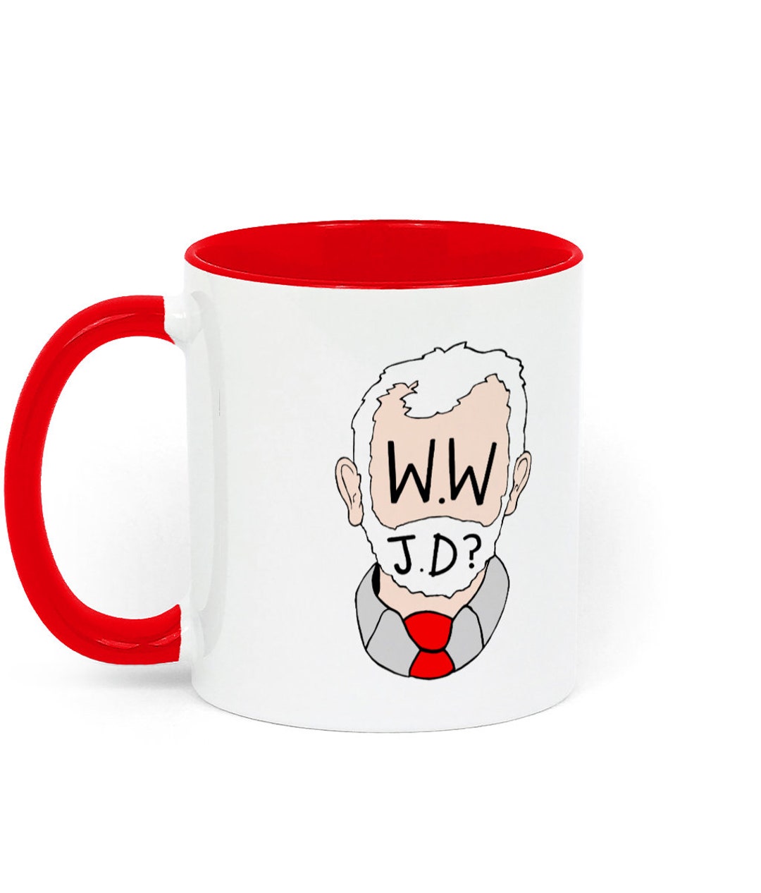 Jeremy Corbyn Mug, What Would Jeremy Do, Lefty Democratic Socialism Mug ...