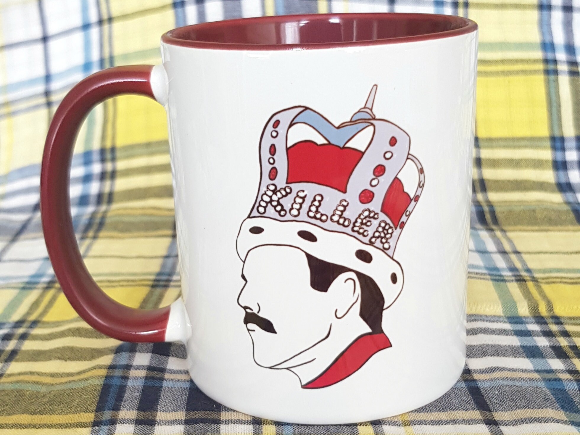 Freddie Mercury Mug Queen Band Killer Queen Gift Mugs LGBTQ | Etsy